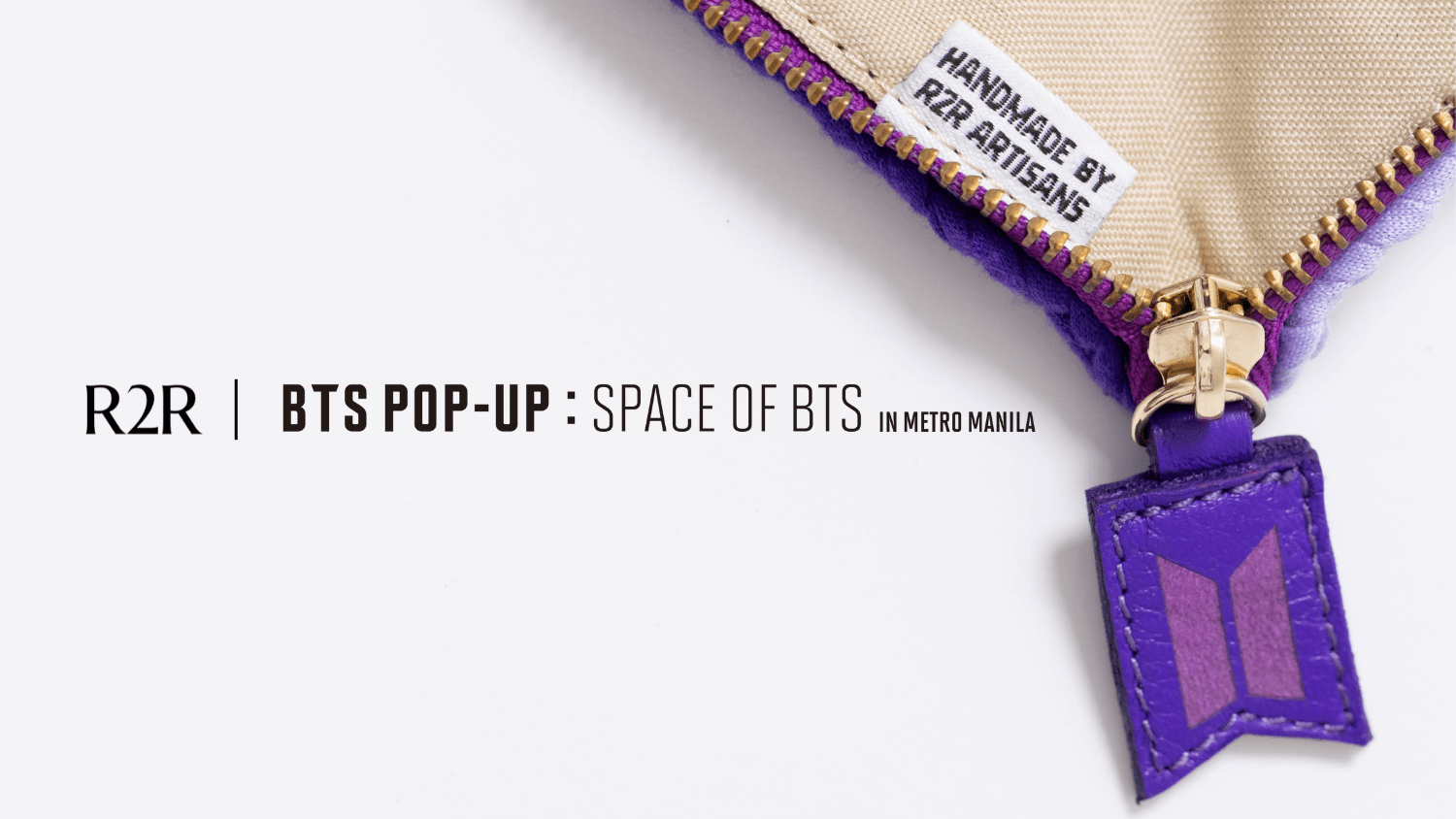 R2R Made Philippine-exclusive Bags for BTS Pop-up : Space of BTS in Me