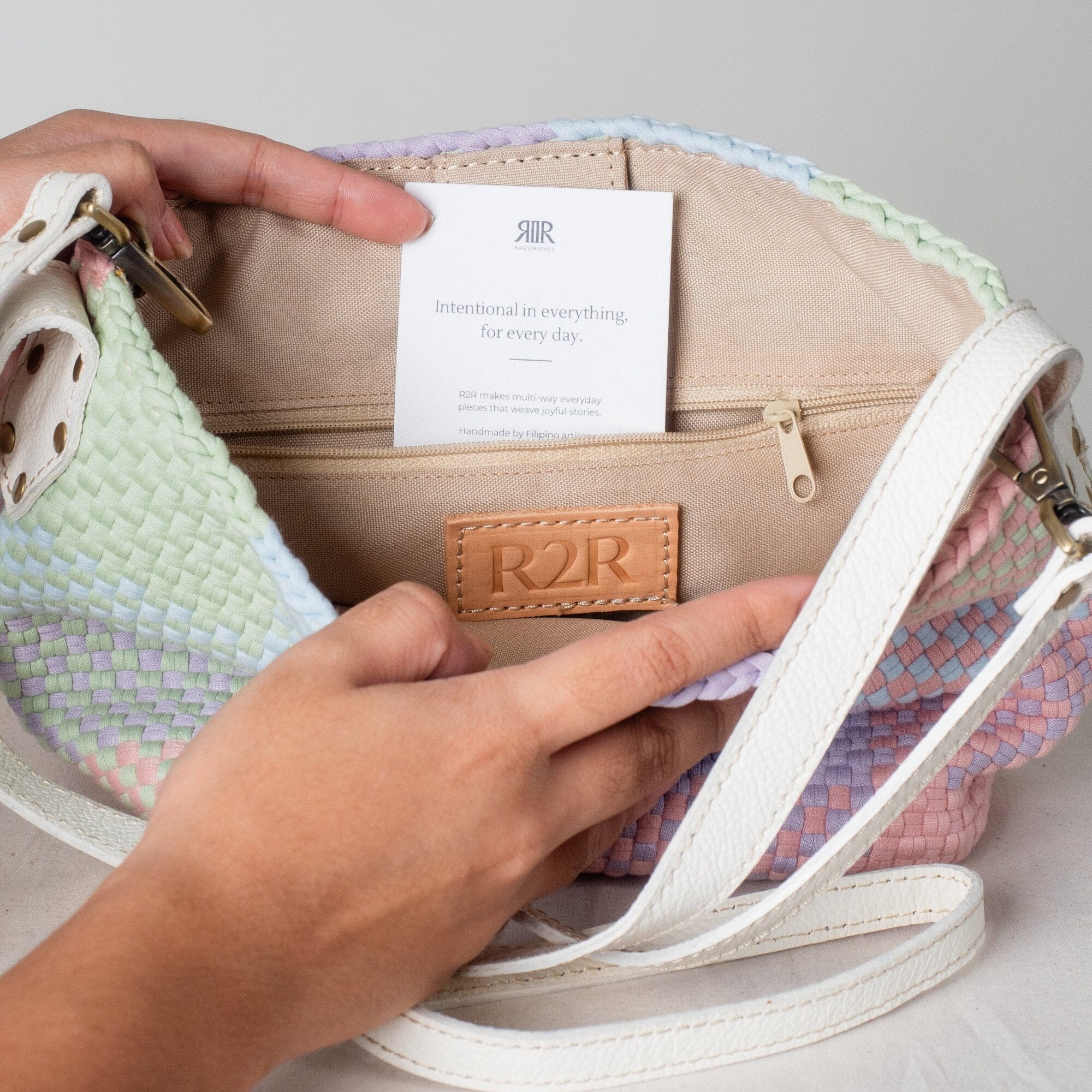 Buslo Mini Blocks Pastel with Longer Handle