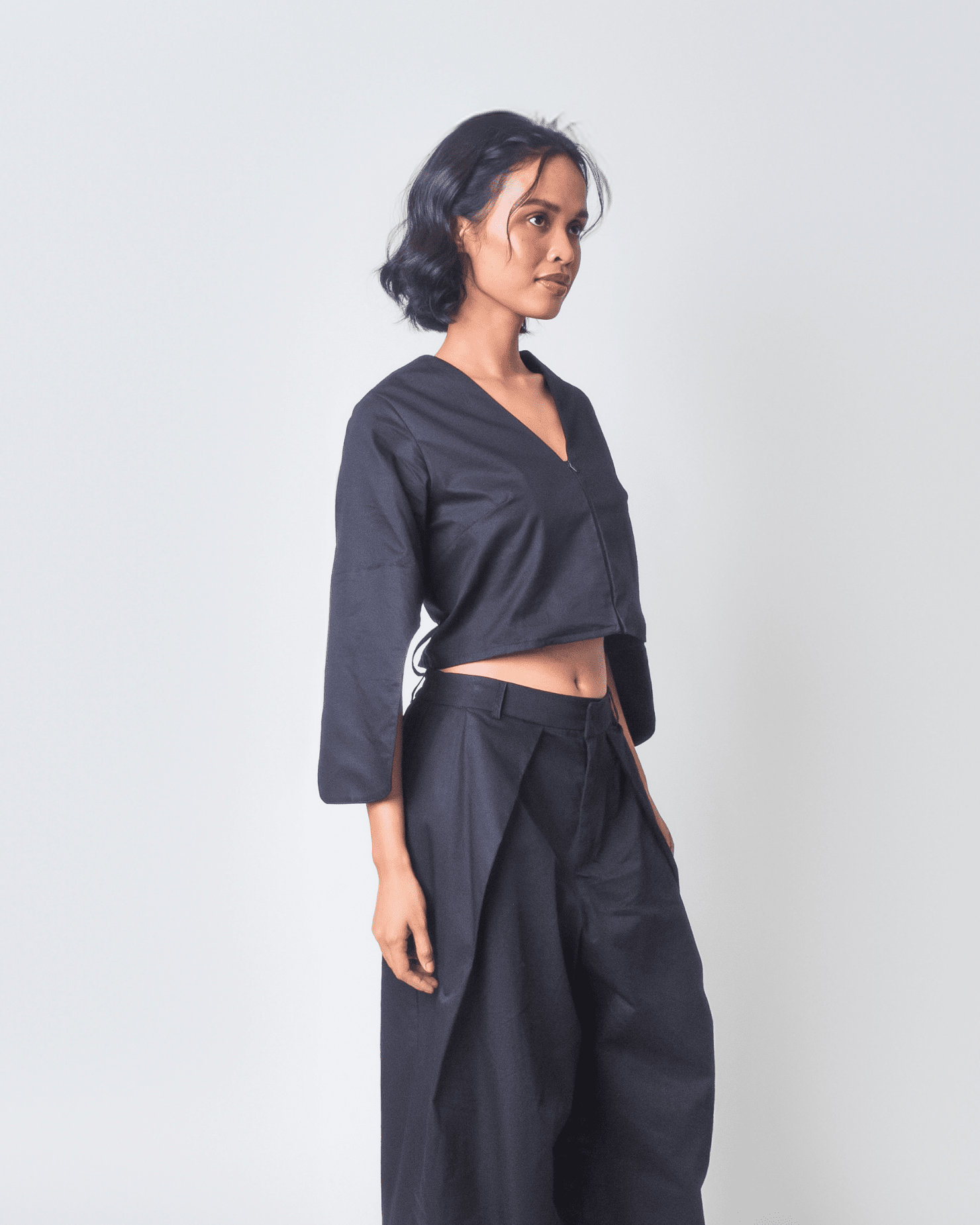 [Ready Today] Convertible Terno Top Black