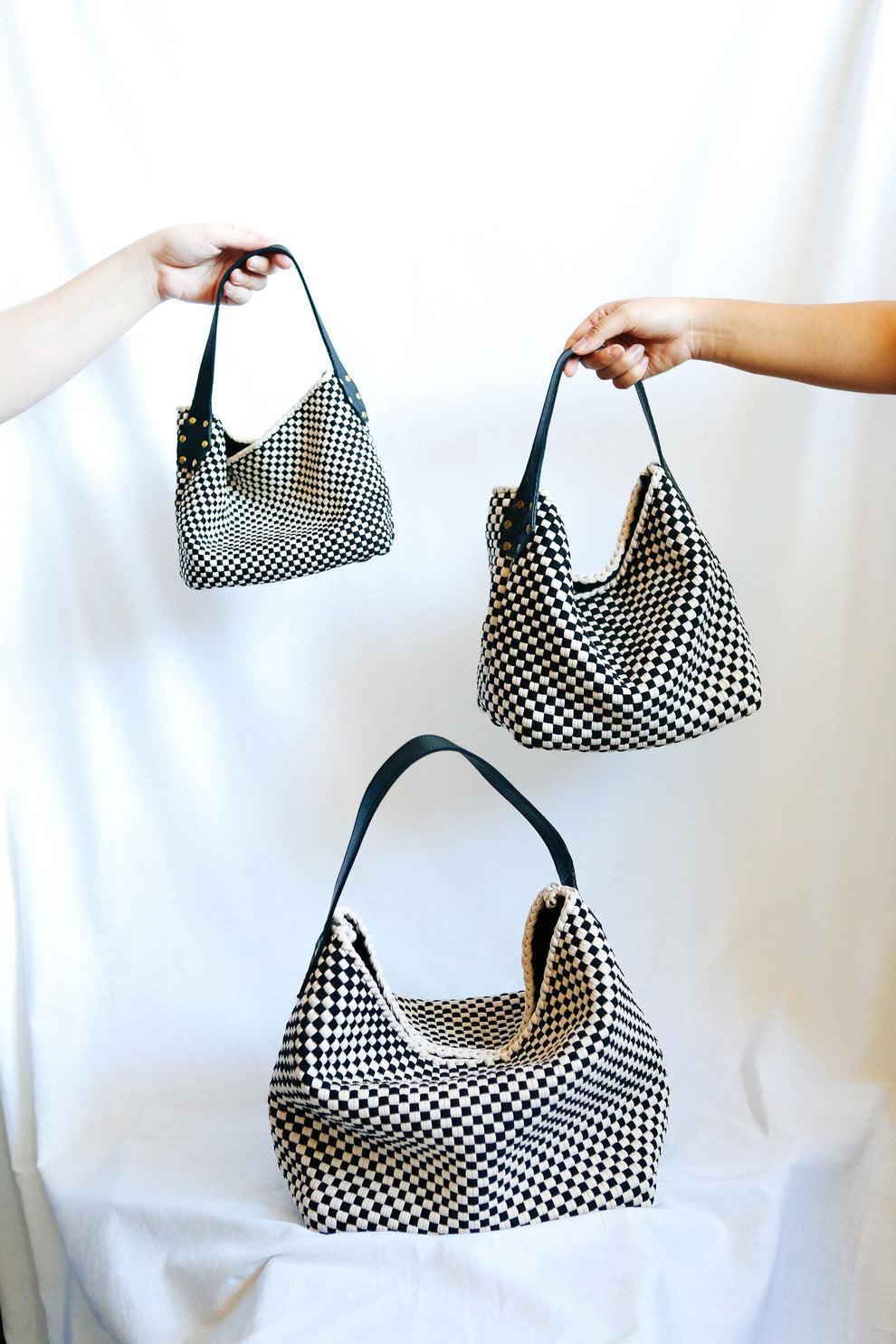 Buslo Mini Checkerboard Black & Beige