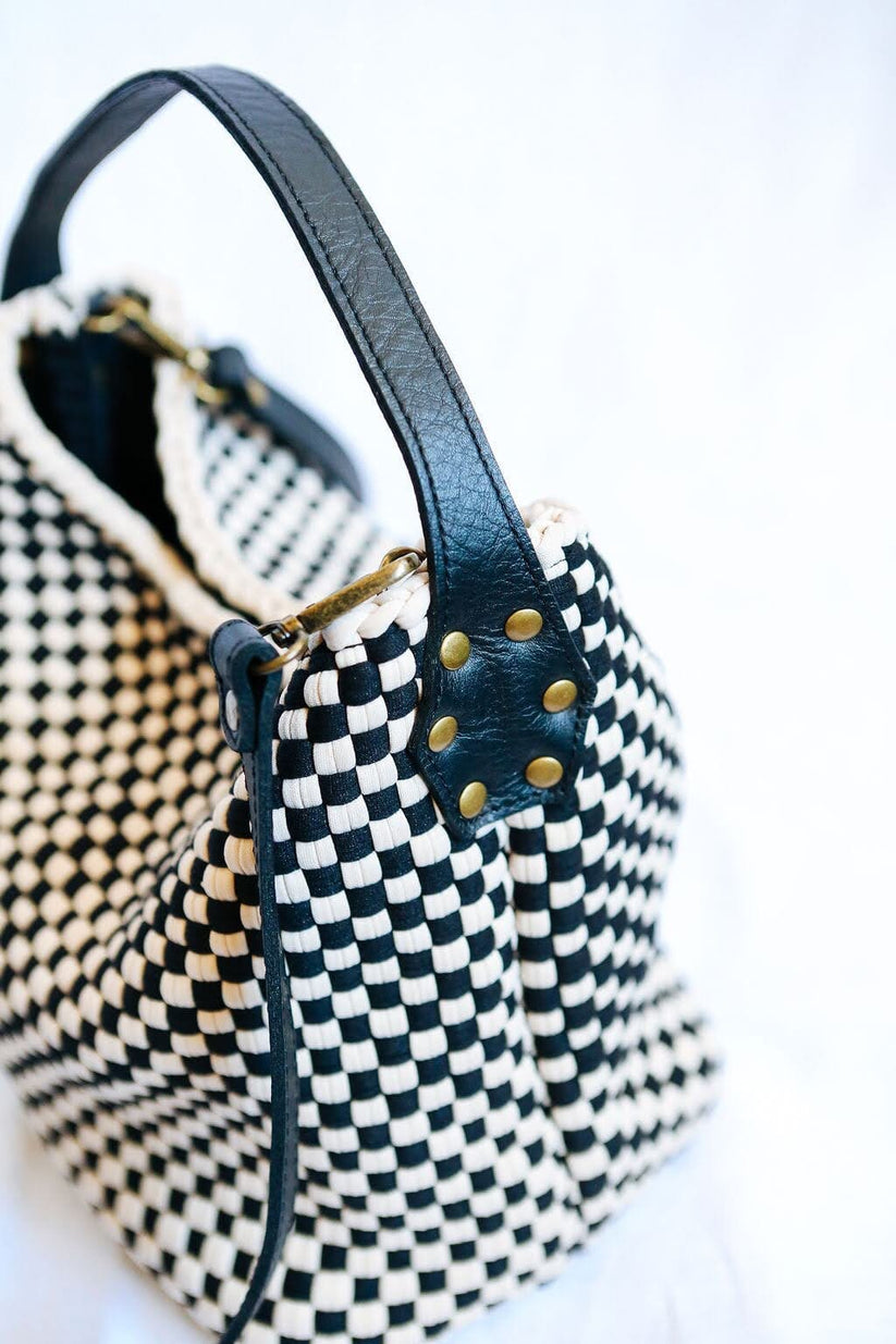 Buslo Mini Checkerboard Black & Beige