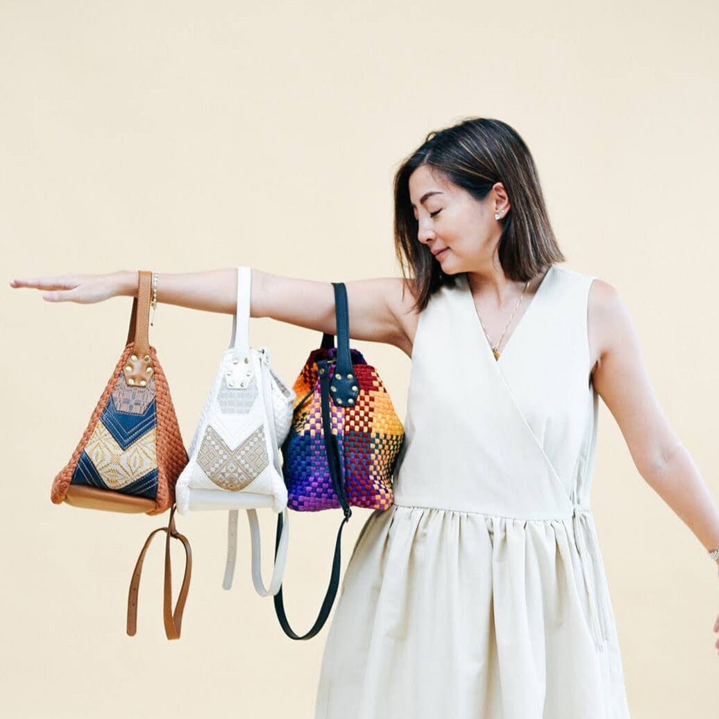 [Ready Today] Buslo Mini Blocks Rainbow with Longer Handle
